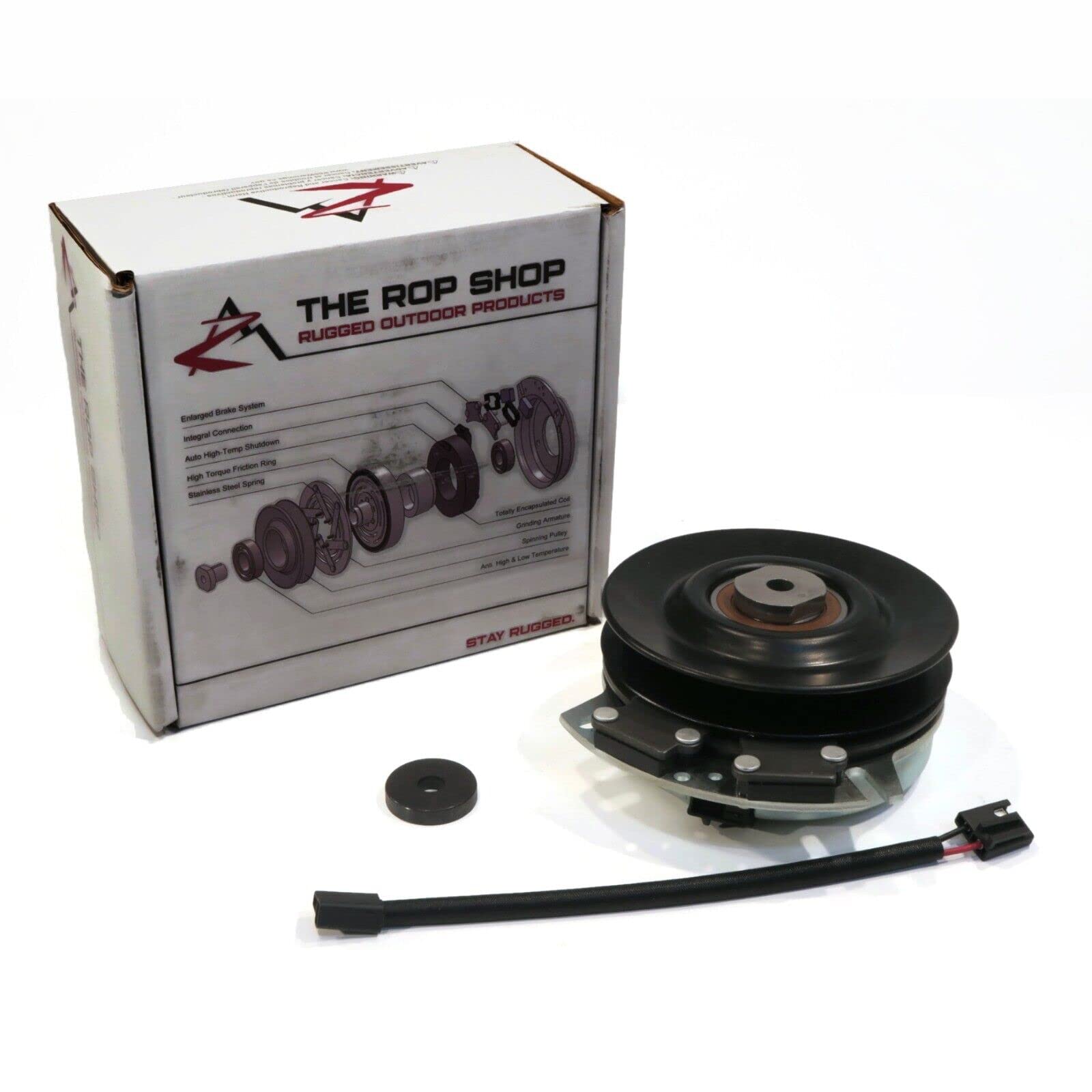 Amazon.com : The ROP Shop | Electric PTO Clutch with Wire Harness for ...