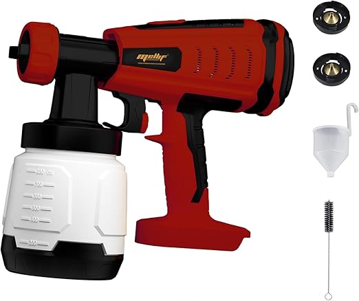 Amazon.com : Cordless Paint Sprayer, Mellif Upgraded HVLP Brushless ...