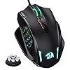 Amazon.com: RED SAMURAI Wired Mouse for Gaming, 16400dpi 1000Hz, 18 ...
