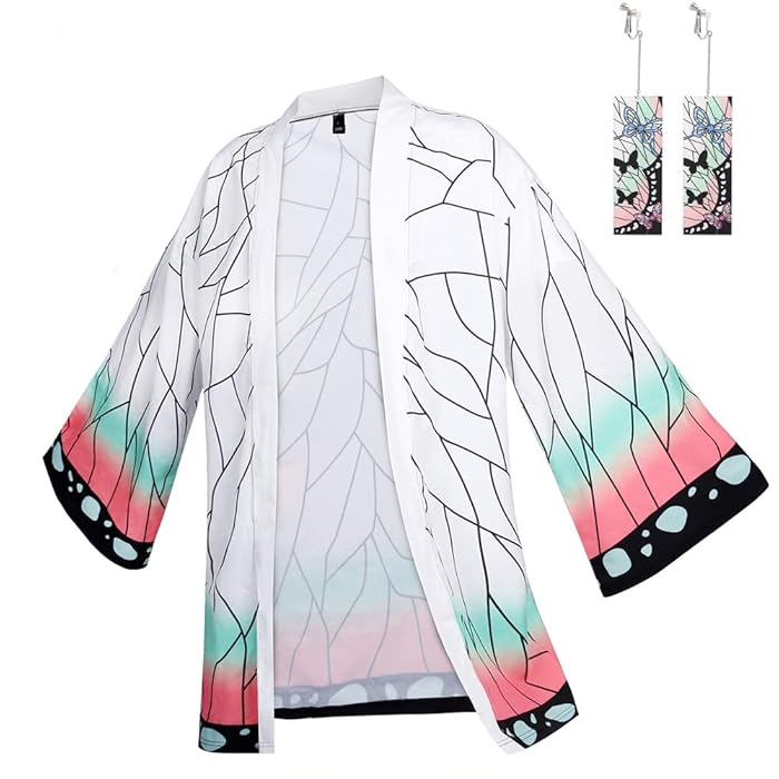 Buy Demon Slayer Tanjiro Nezuko Kimono Cosplay Cloak Zenitsu Shinobu ...