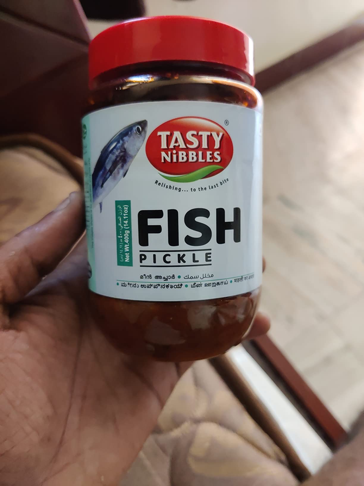 Tasty Nibbles Fish Pickle 400g in Pet Jar : Amazon.in: Grocery ...