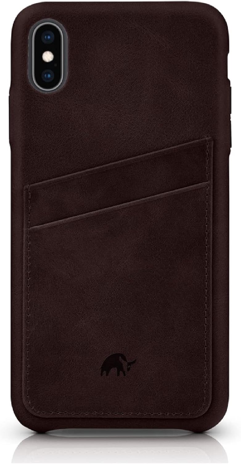 Amazon.com: Bullstrap Premium Leather Portfolio Phone Case Compatible ...
