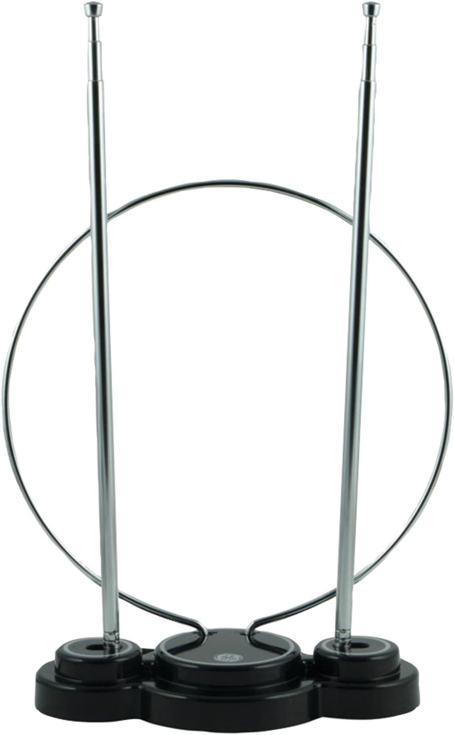 Brandclub - GE Traditional Rabbit Ear HD Digital TV Antenna, Long Range ...