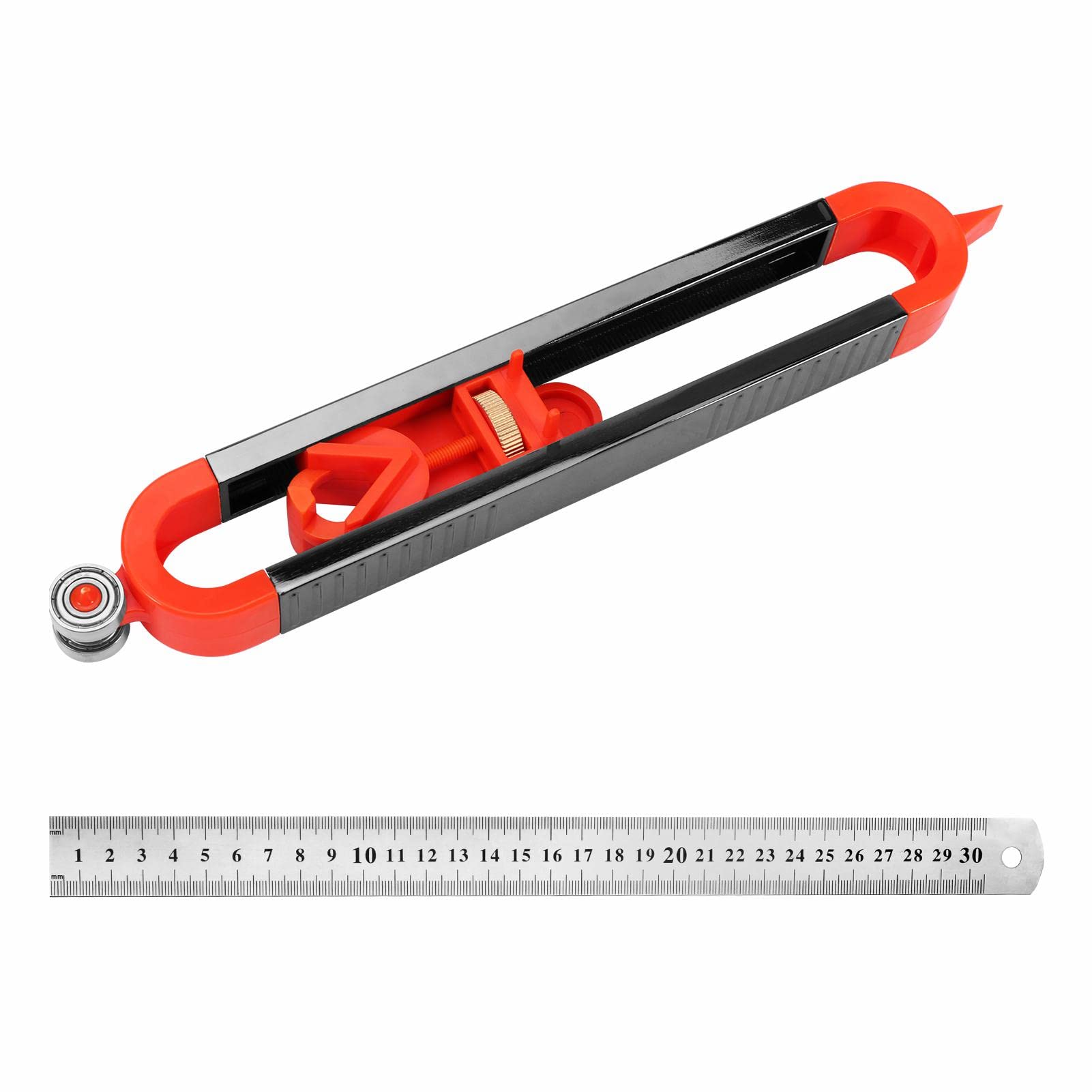 Buy Profile Gauge Precise Contour Gauge with Stainless Steel Ruler,DIY ...