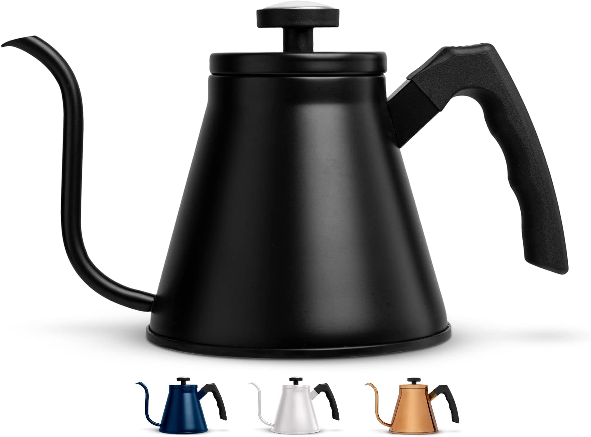 Amazon.com: HAIUWOER Pour Over Coffee Kettle Gooseneck Tea Pot 304 ...