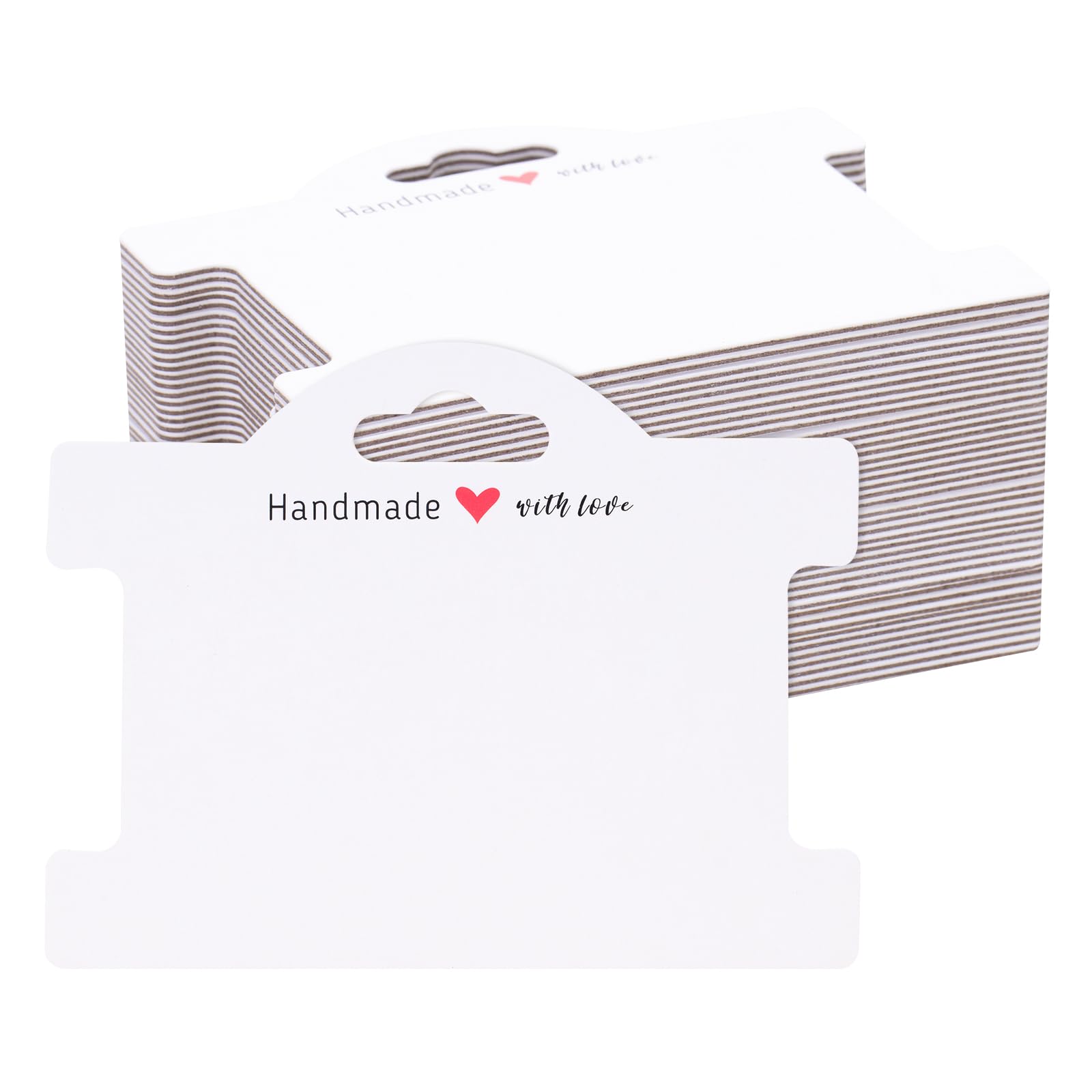 Amazon.com: joycraft 40Pcs Jewelry Display Cards, White Bracelet ...