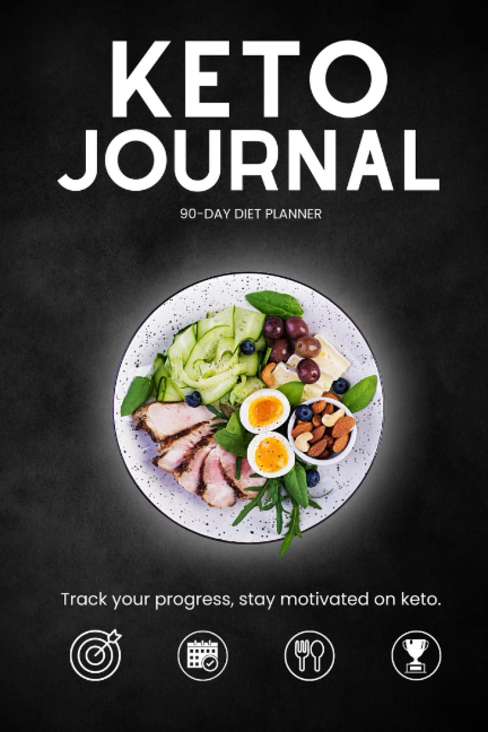 Keto Diet Journal: Motivational Keto Low-Carb Planner | Monthly and ...
