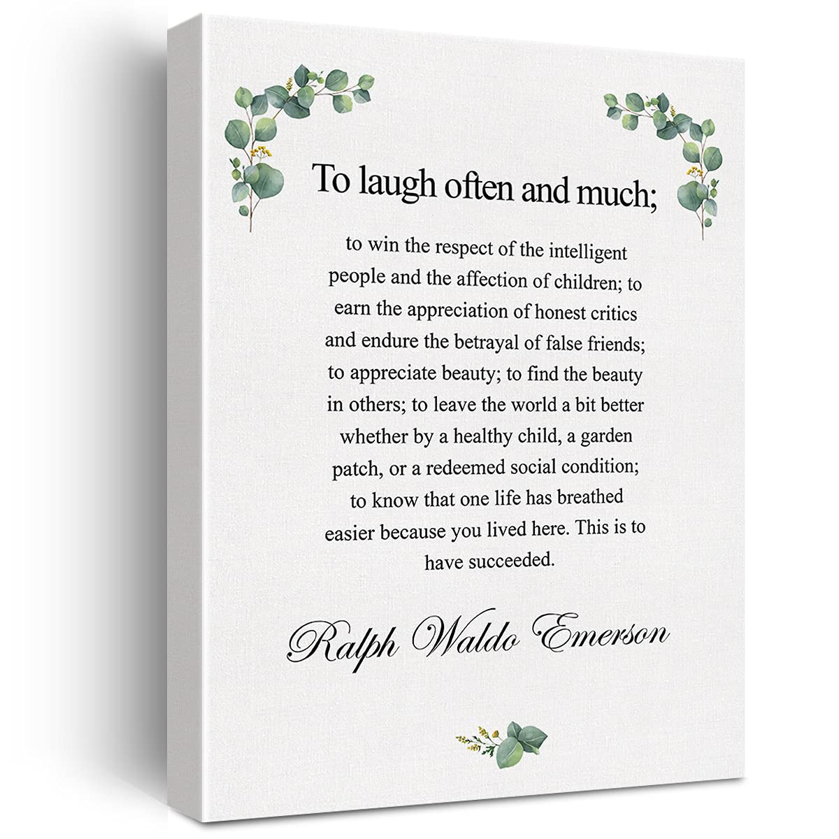 Emerson Quotes To Laugh Often