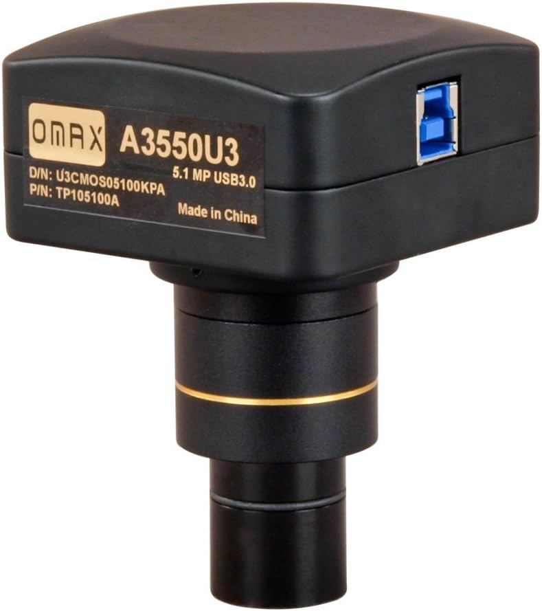 Amazon.com : OMAX 3.2MP Digital USB Microscope Camera with Advanced ...