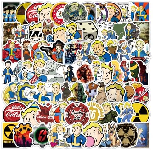 Amazon.com - Generic Vinyl Sticker Vault Boy Like Fallout Game Premium ...