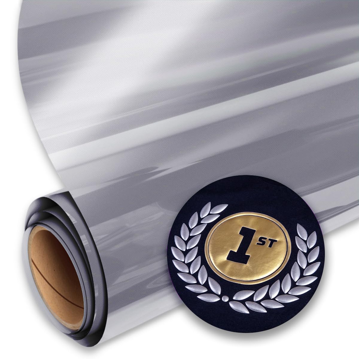 Amazon.com: Siser Easy Puff Metallic HTV 11.8"x5ft Roll (Silver ...