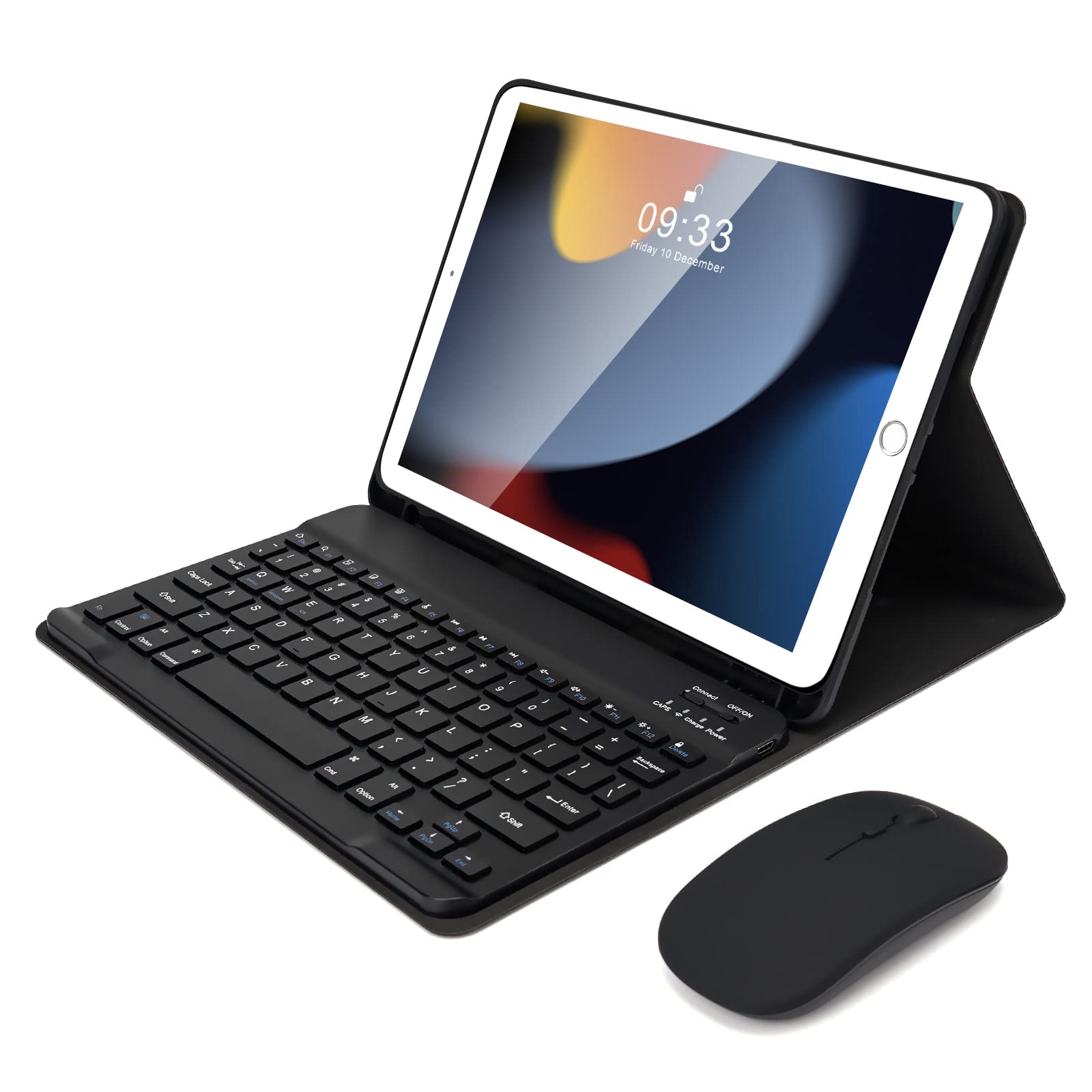 SOPPY Keyboard Case for iPad with Mouse, Bluetooth Keyboard for iPad 10 ...