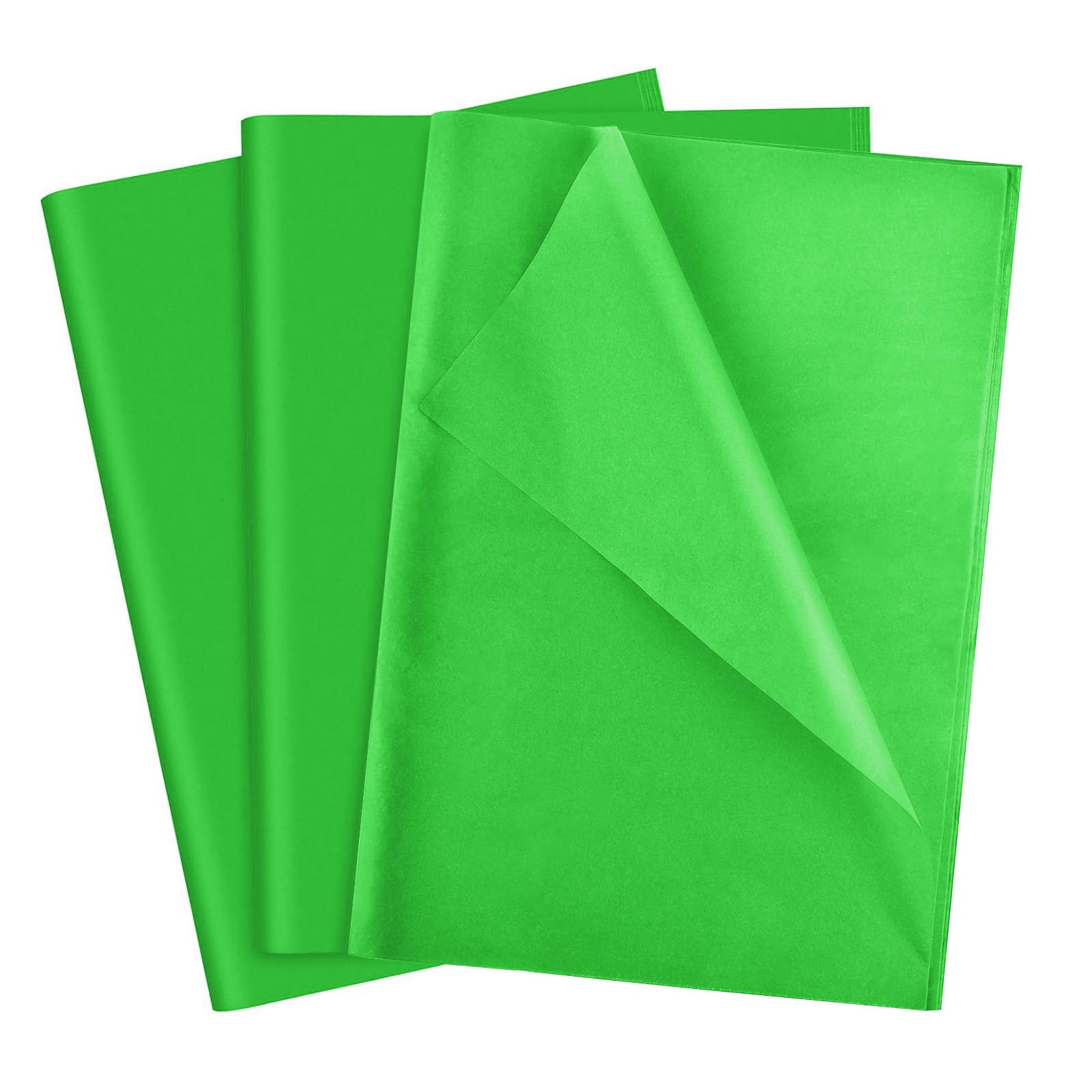 Snapklik.com : Green Tissue Paper Bulk, Gift Wrapping Paper For ...