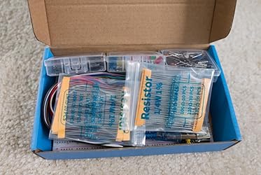 Amazon.com: REXQualis Electronics Component Fun Kit w/Power Supply ...