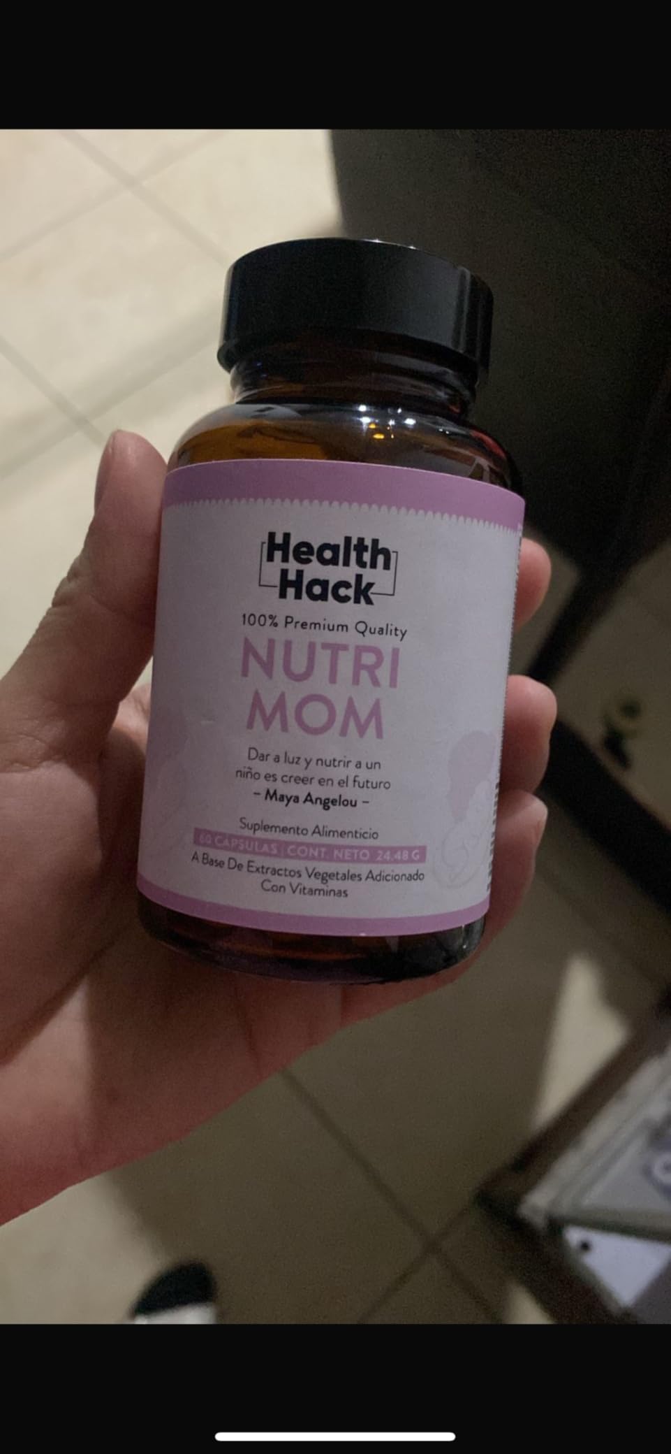 Health Hack Nutrimom Embarazo y Lactancia | Suplemento Prenatal con ...