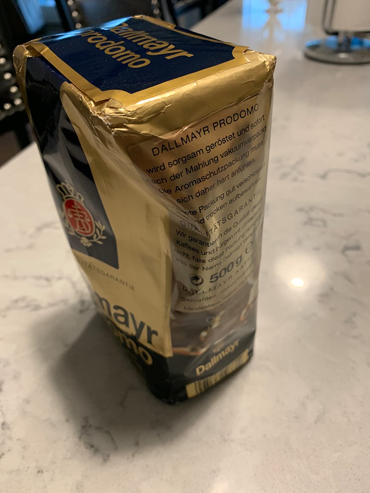 Amazon.com : Dallmayr Prodomo Ground Coffee, 17.6 Ouce (Pack of 2 ...