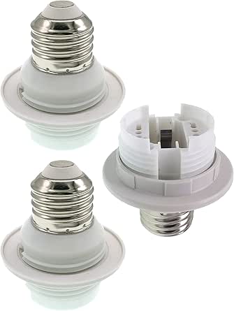 TWDRTDD E27 to G23/G24 Socket Adapter, E26/E27 Edison Screw to 2Pin/4 ...