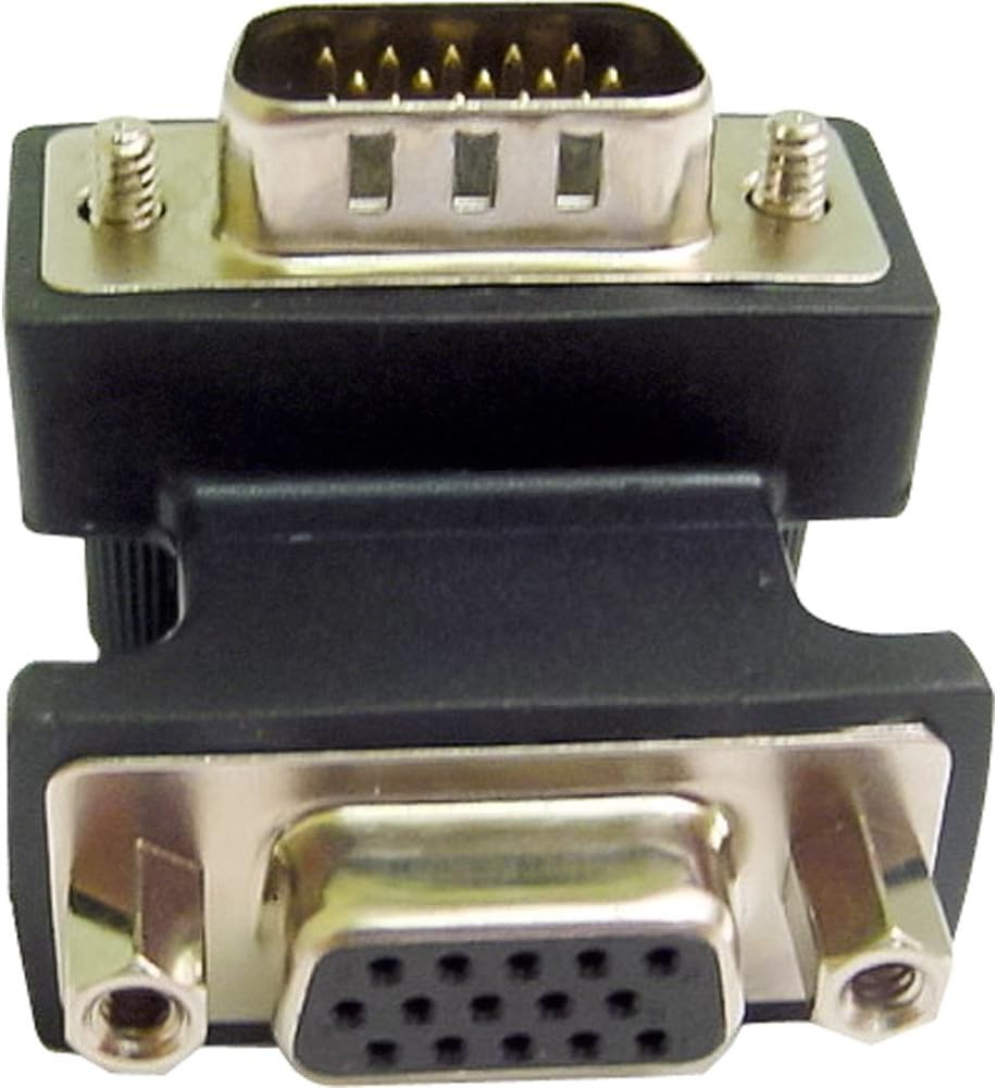 Amazon.com: Calrad 35-704 VGA Right Angle Adapter : Electronics
