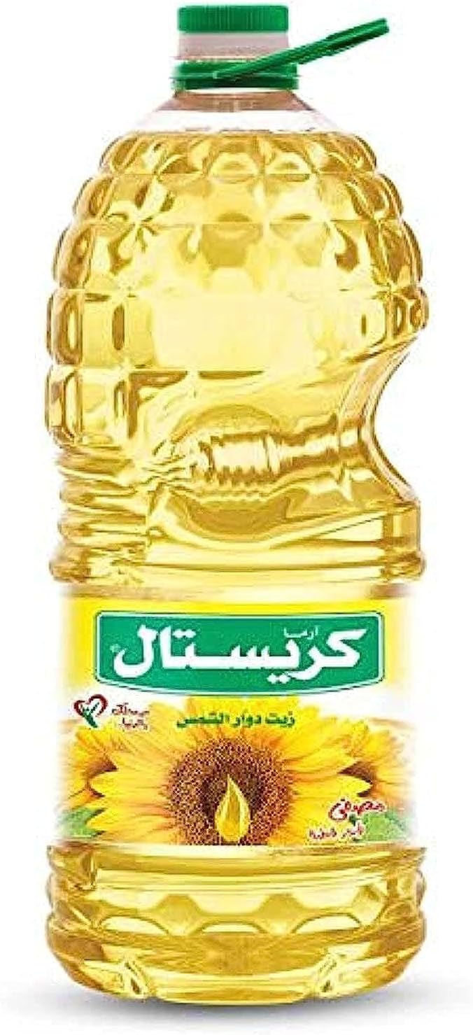 CRYSTAL Sunflower Oil 5 Liter.: Buy Online at Best Price in Egypt ...