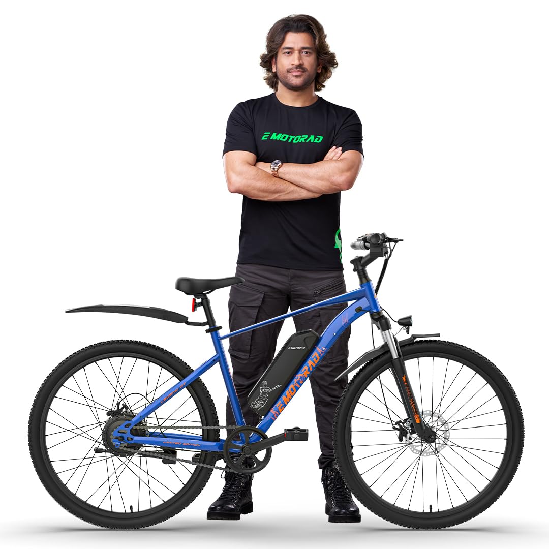 Buy EMotorad Legend 07 ain Electric Cycle with 7.65Ah Removable Battery ...