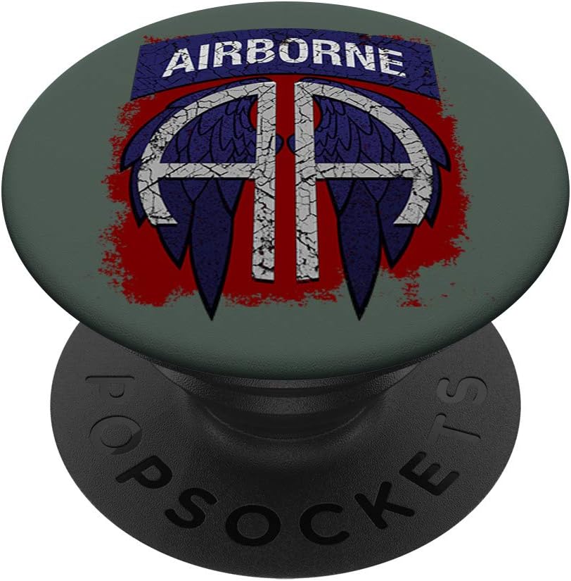 Amazon.com: US Army 82nd Airborne Division Grunge Style PopSockets ...