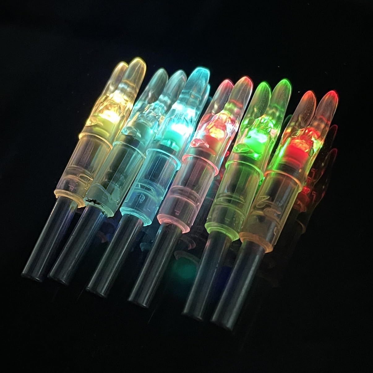 Snapklik.com : LEANPRO 6/12 PCS S Lighted Nocks For Arrows .244"/6.2mm ...