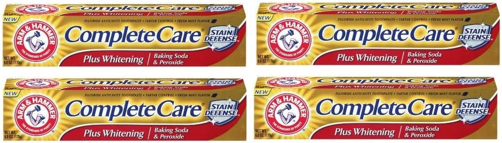 Amazon.com : Arm & Hammer Complete Care Plus Whitening Toothpaste (4 ...