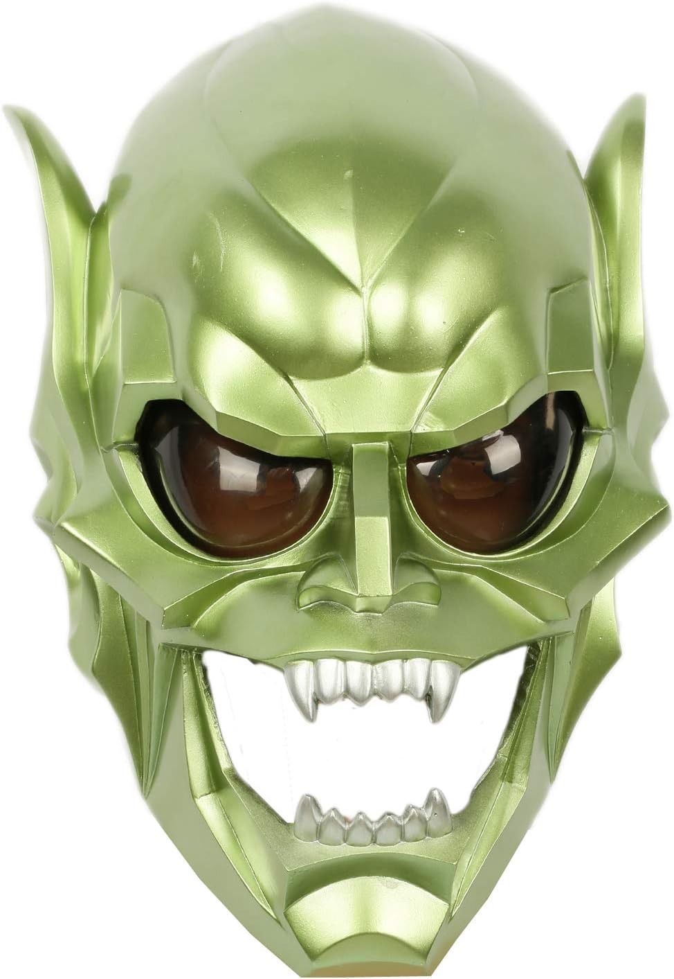 Amazon.com: Xcoser Goblin Mask Deluxe Green Resin Man Halloween Cosplay ...