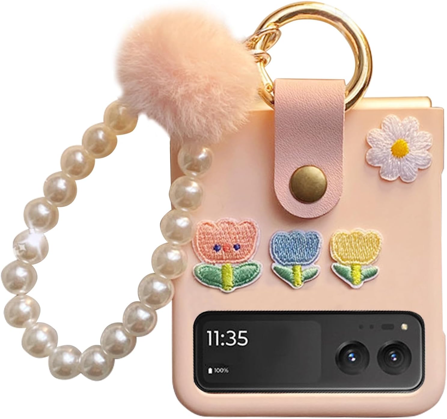 Amazon.com: Yohulod for Motorola Razr 2023 Case with Strap & Ring, Moto ...