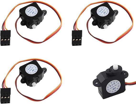 Amazon.com: RCmall 4Pcs DM-S0020 2.1g Ultra-Micro Servo Coreless Motor 2g Digital Servo with JR ...
