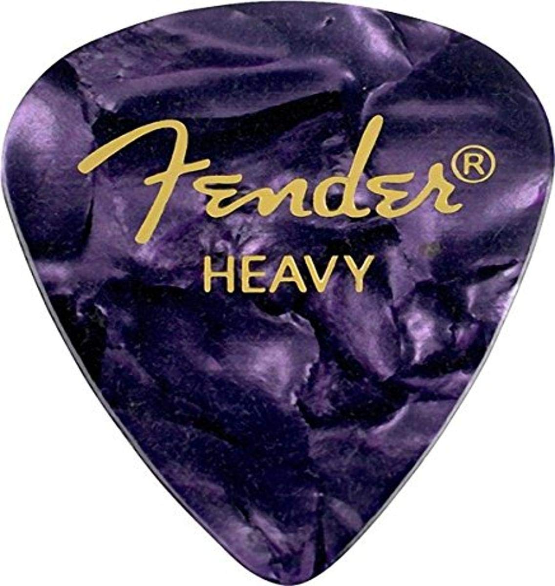 Snapklik.com : Fender Premium Celluloid Guitar Picks 351 Shape