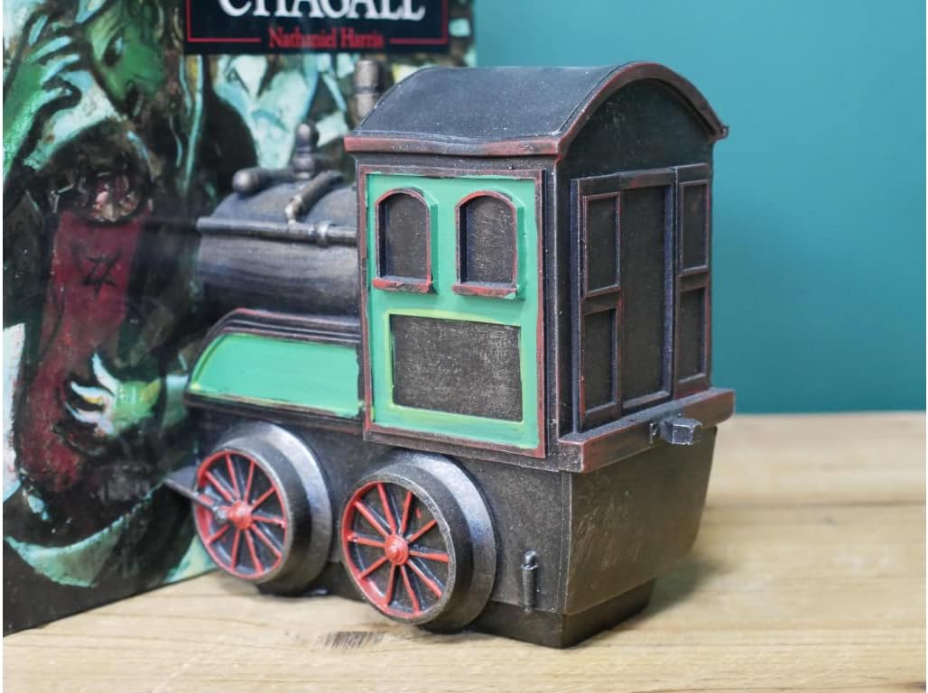 Pair of Bookends | Steam Train | Resin Book Shelf Tidies – BigaMart