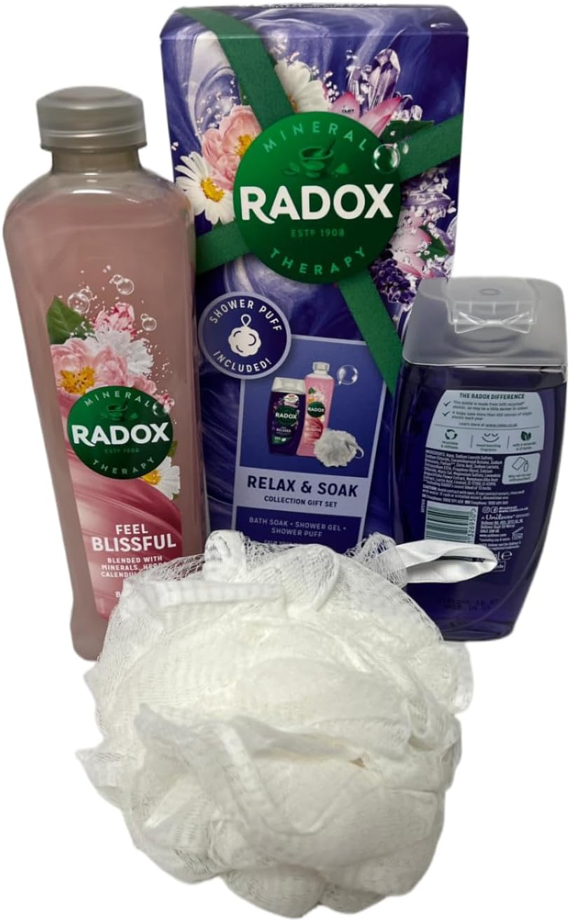 Radox Relax & Soak Set Bath Essentials for Ultimate Relaxation : Amazon ...