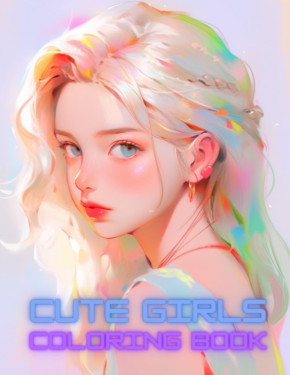 Amazon.com: Cute Girls: Coloring Book: Anime Girls to Color For Teens ...