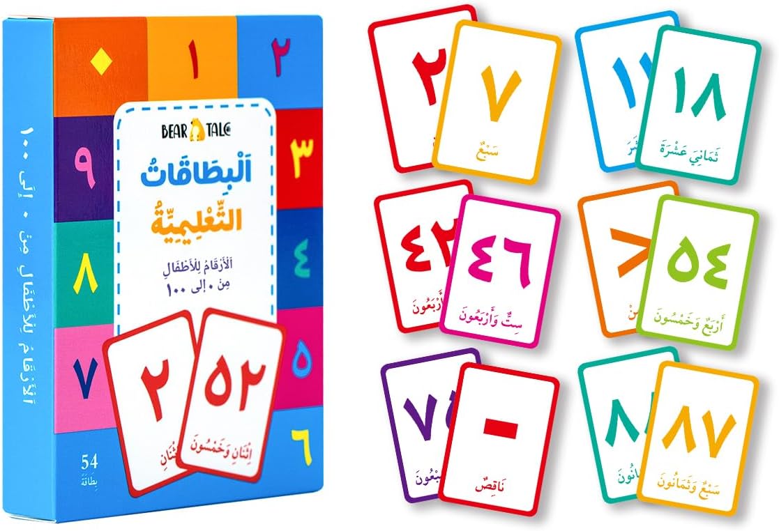 Arabic Flash Cards for Kids Toddlers Learning About Barbados | Ubuy