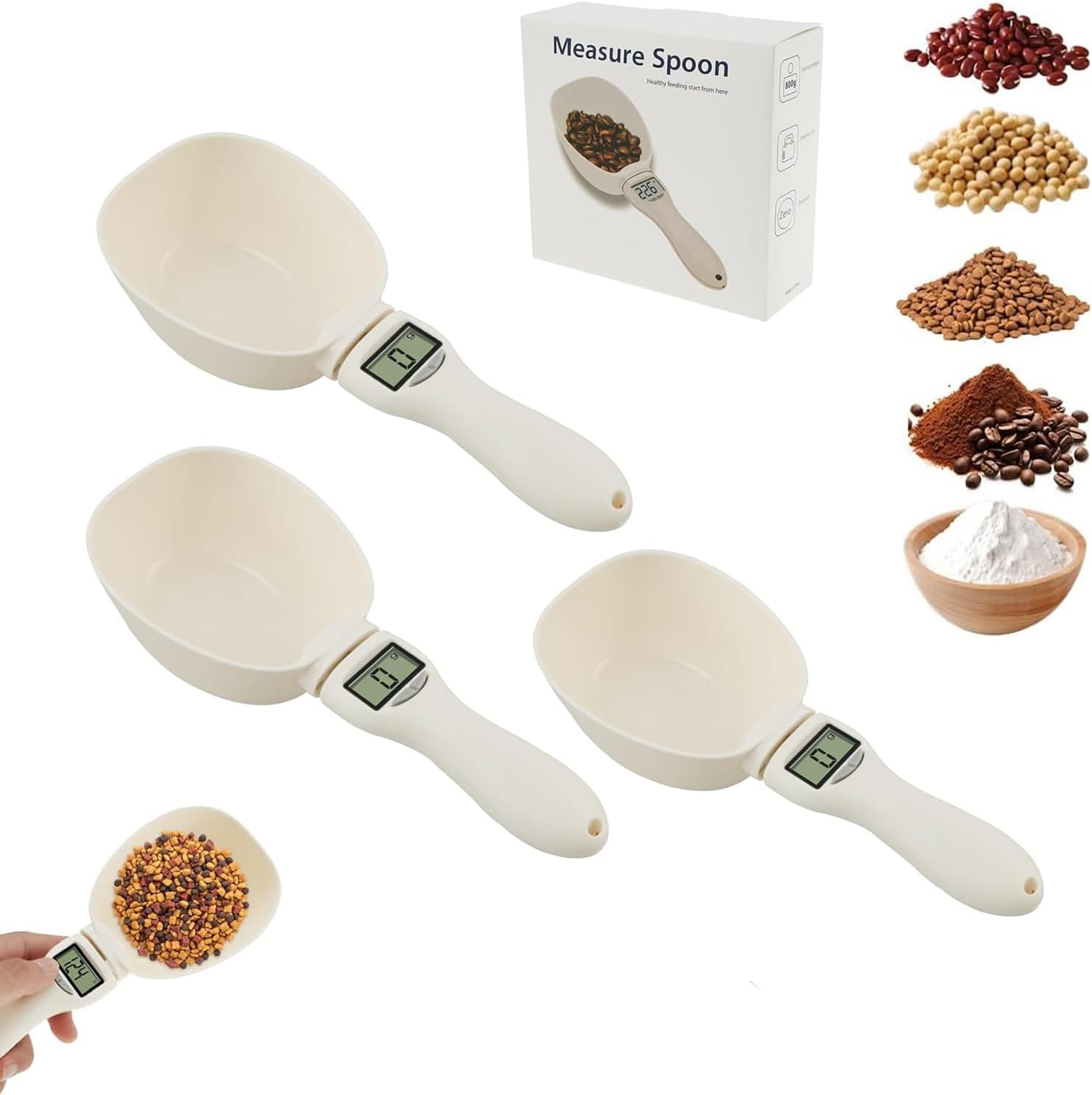 Amazon.com: Digital Measuring Spoon, High Precision Electronic Kitchen ...