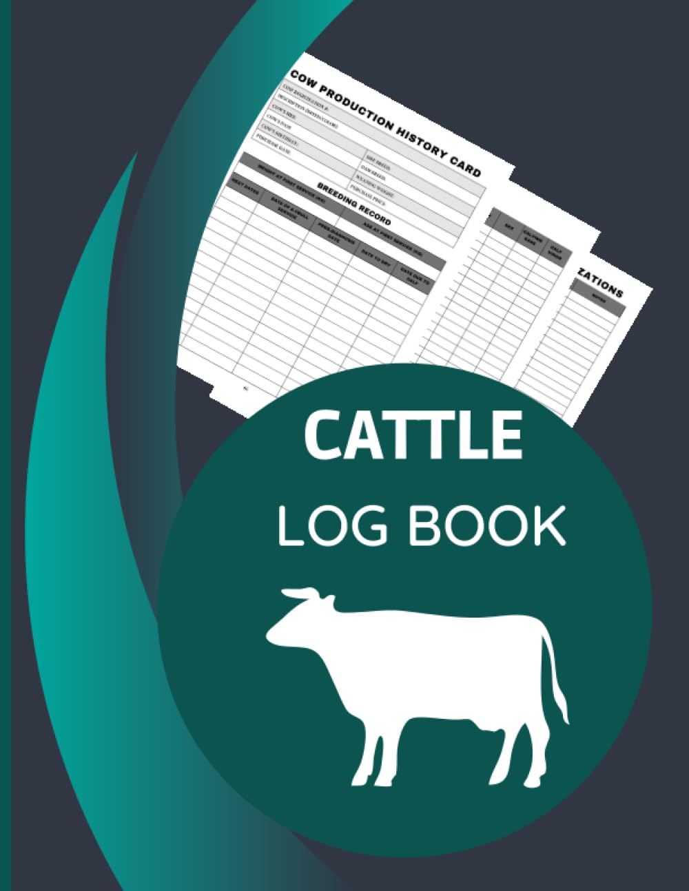 Cattle Log Book: Efficient Cattle Log Book for Herd Tracking and Record ...