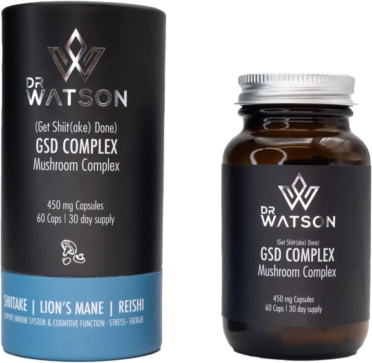 Dr Watson GSD (Get Shiitake Done) Vitality Plus: Enhance Your Wellbeing ...