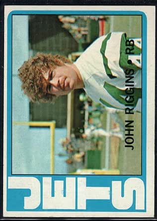 Amazon.com: 1972 Topps #13 John Riggins EX/NM RC Rookie New York Jets ...