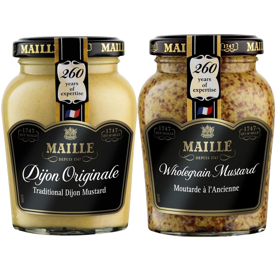 Mustard Bundle with Maille Dijon Original Mustard 215g and Maille ...