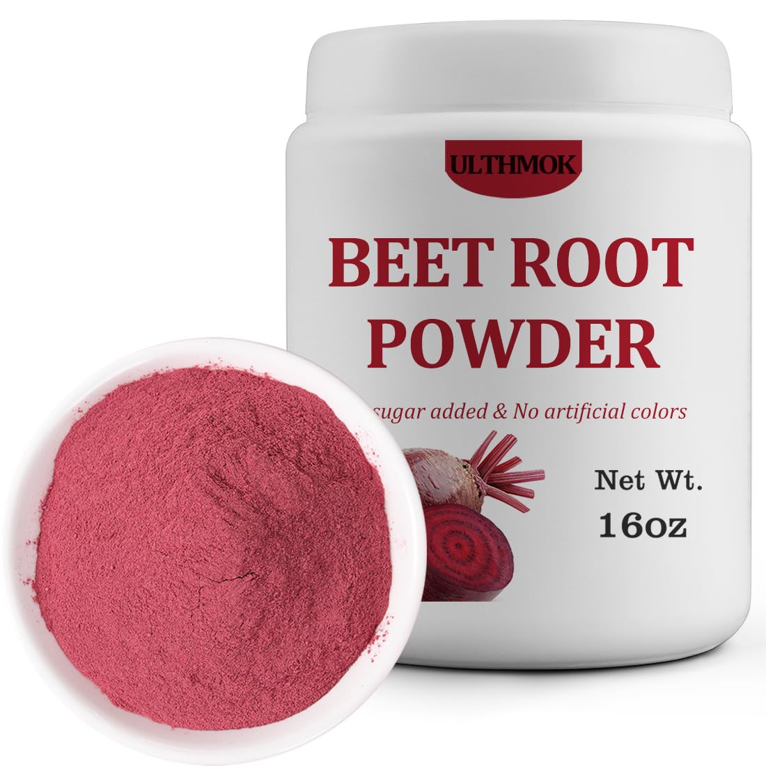 Premium Beet Root Powder 1lb/454g,100% Natural Beetroot Powder & No ...