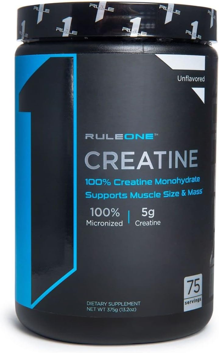 Amazon.com: Rule One Creatine 75 Serving Unflavored, 375 Gram : Health ...