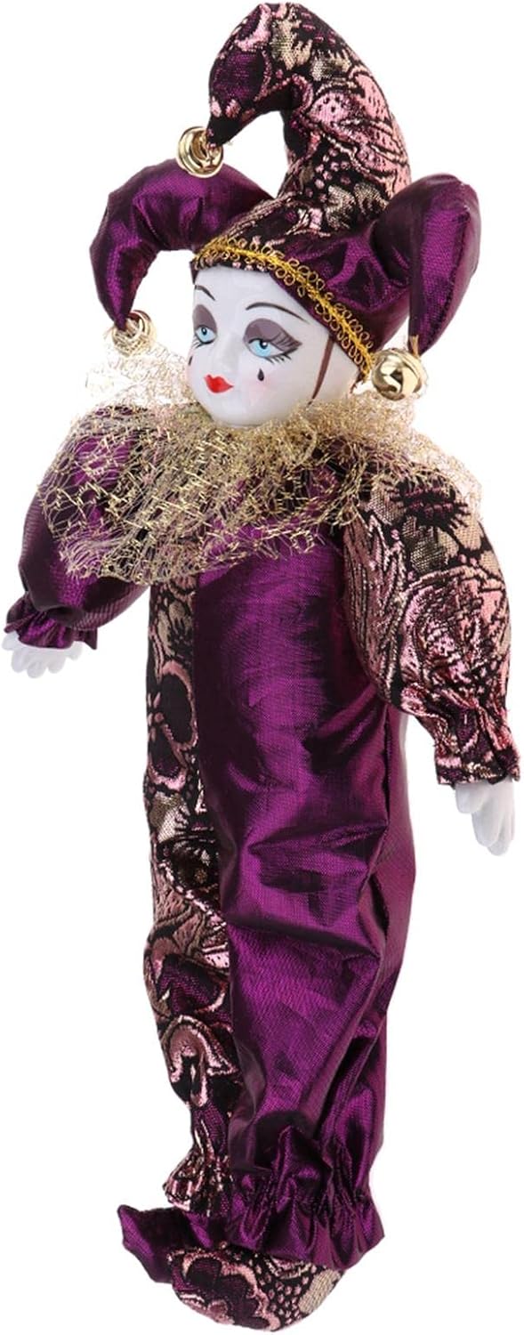 Amazon.com: F Fityle 12-Inch Adorable Porcelain Triangle Doll ...