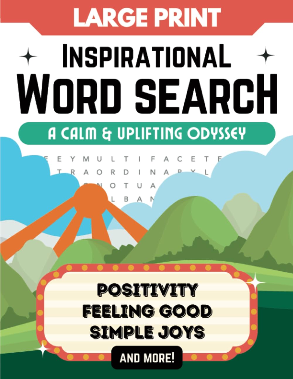 Amazon.com: Inspirational Word Search: Positively Relaxing Word Find ...