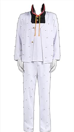 Amazon.com: Warrior Cosplay Costume for JoJo's Bizarre Adventure Jobin ...