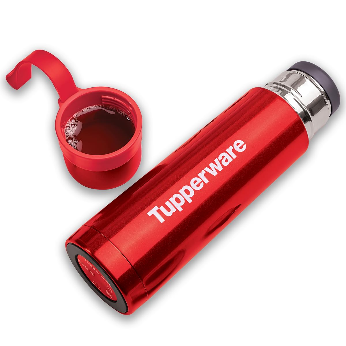 Tupperware Termo Para Café Acero Inoxidable 500ml Rojo : Amazon.com.mx ...