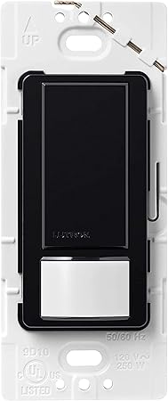 Lutron Maestro Motion Sensor Light Switch Indoor for Bathroom, Garage ...