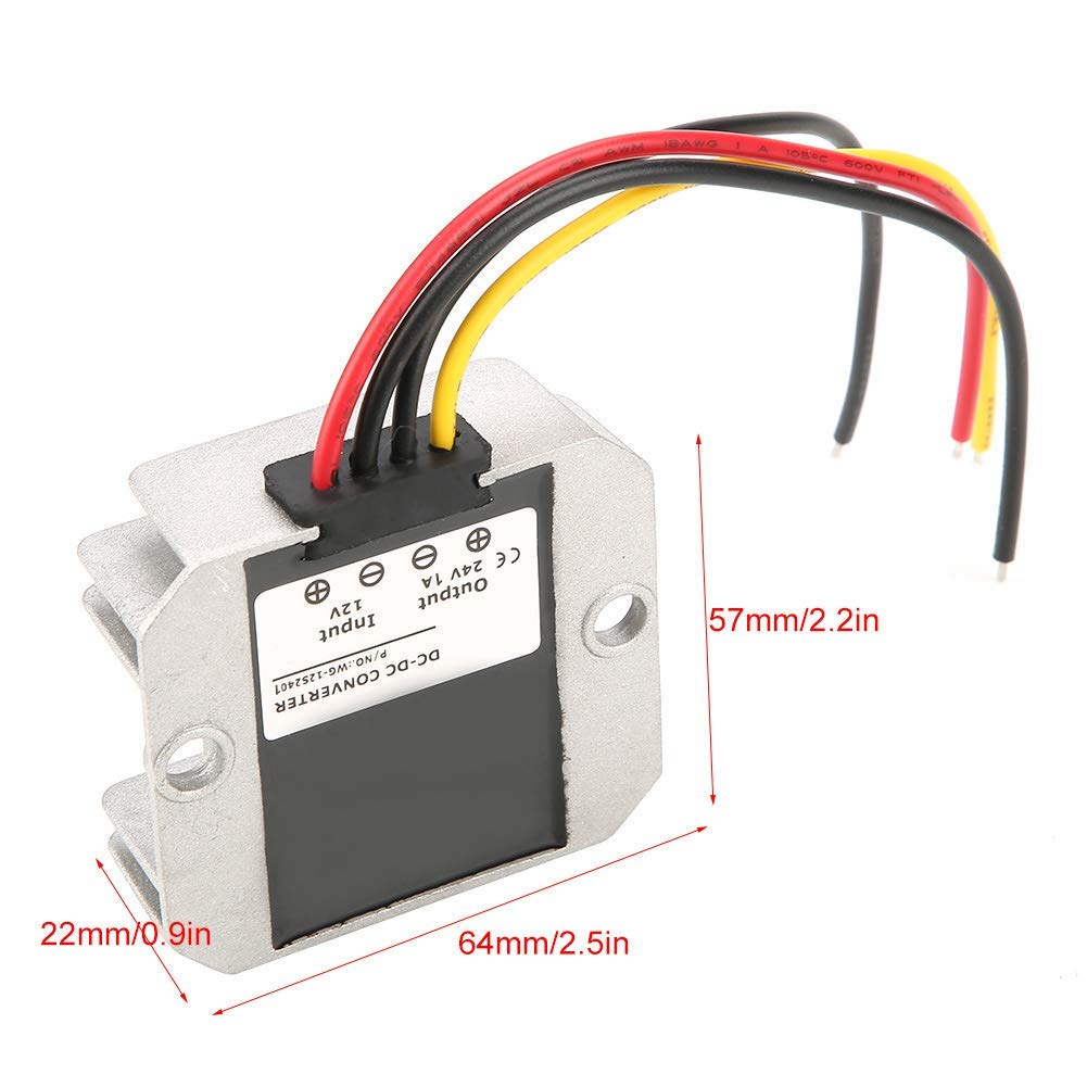 DC Converter Step UP Modul, DC DC 12V 24V Boost Converter ...