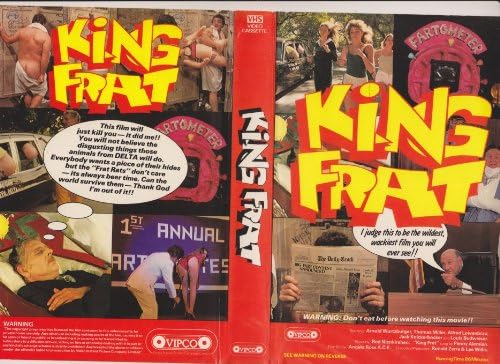 King Frat [Vipco Pre-Cert] (Video Tape/PAL) : Amazon.co.uk: DVD & Blu-ray