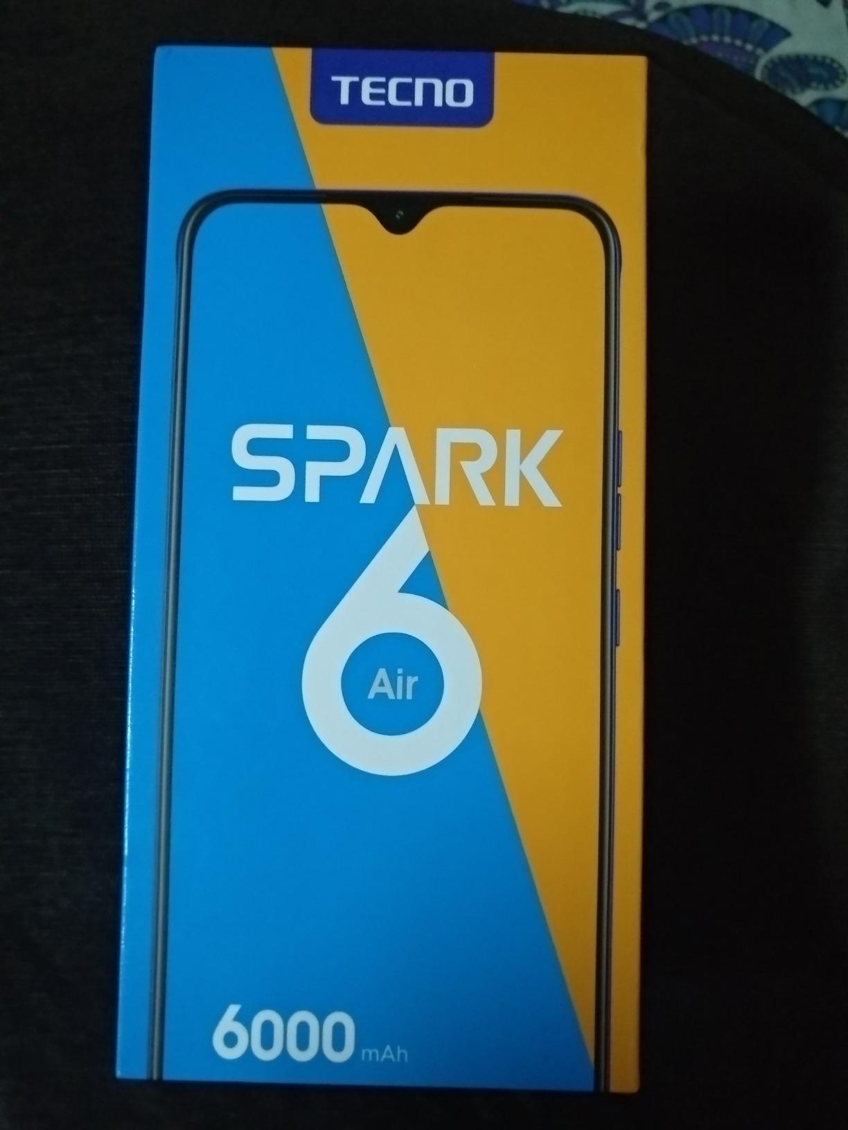Tecno Spark 6 Air (Ocean Blue, 2GB RAM, 32GB Storage) : Amazon.in ...